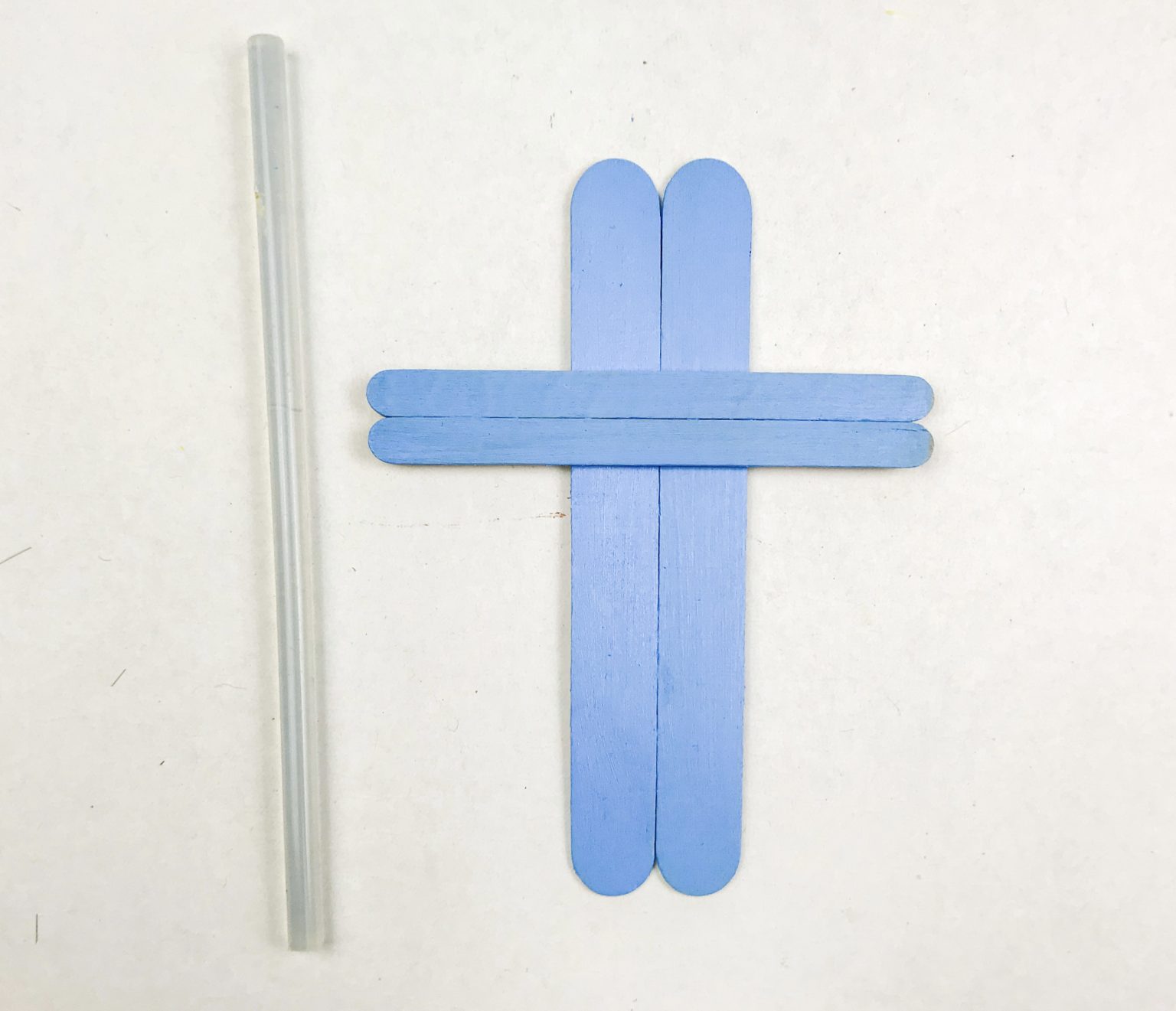 Popsicle Stick Cross - Creative Catholic Mamas