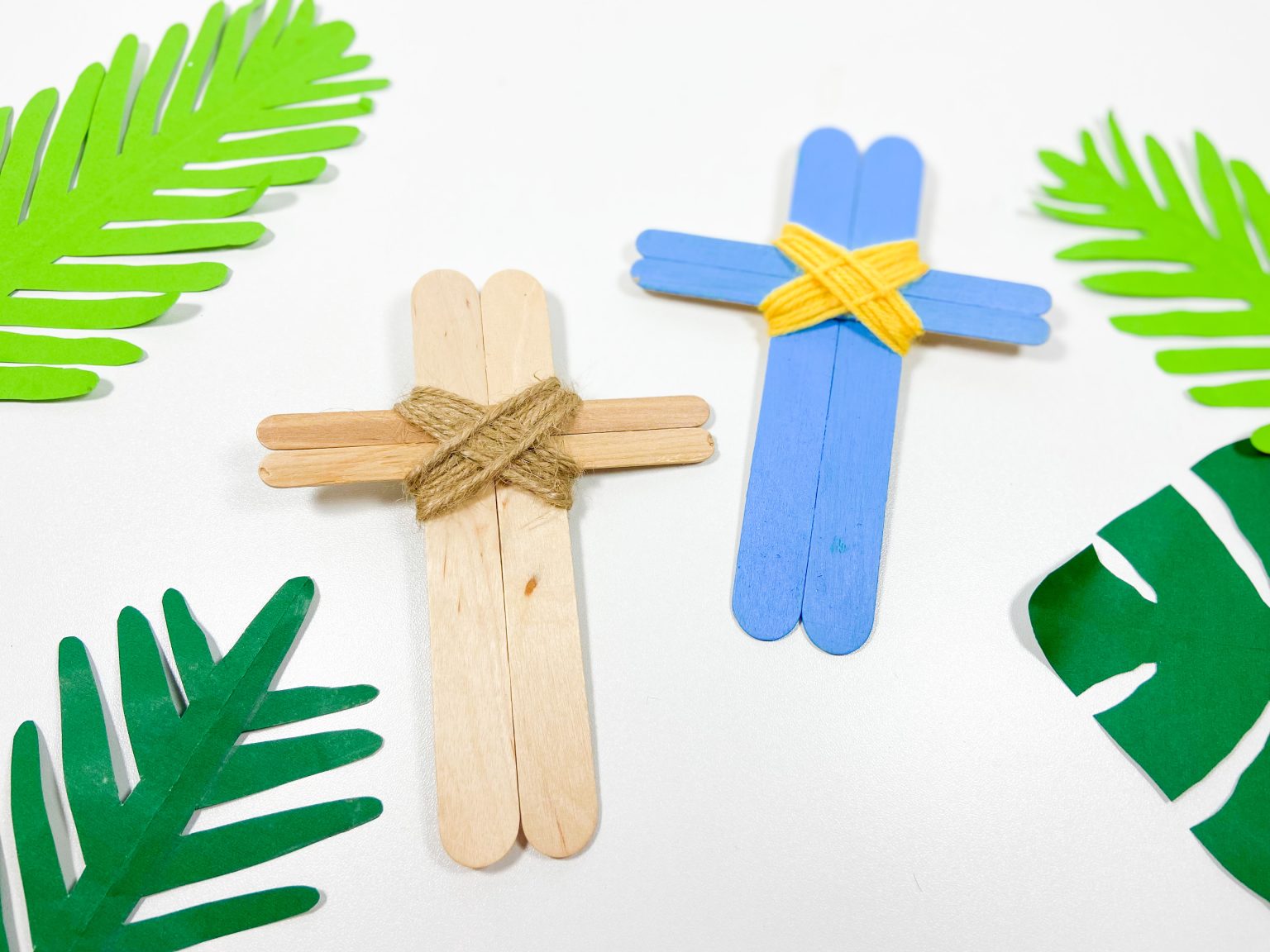 Popsicle Stick Cross - Creative Catholic Mamas