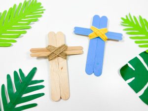 Popsicle Stick Cross - Creative Catholic Mamas