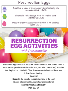 Resurrection Eggs for Easter - Creative Catholic Mamas