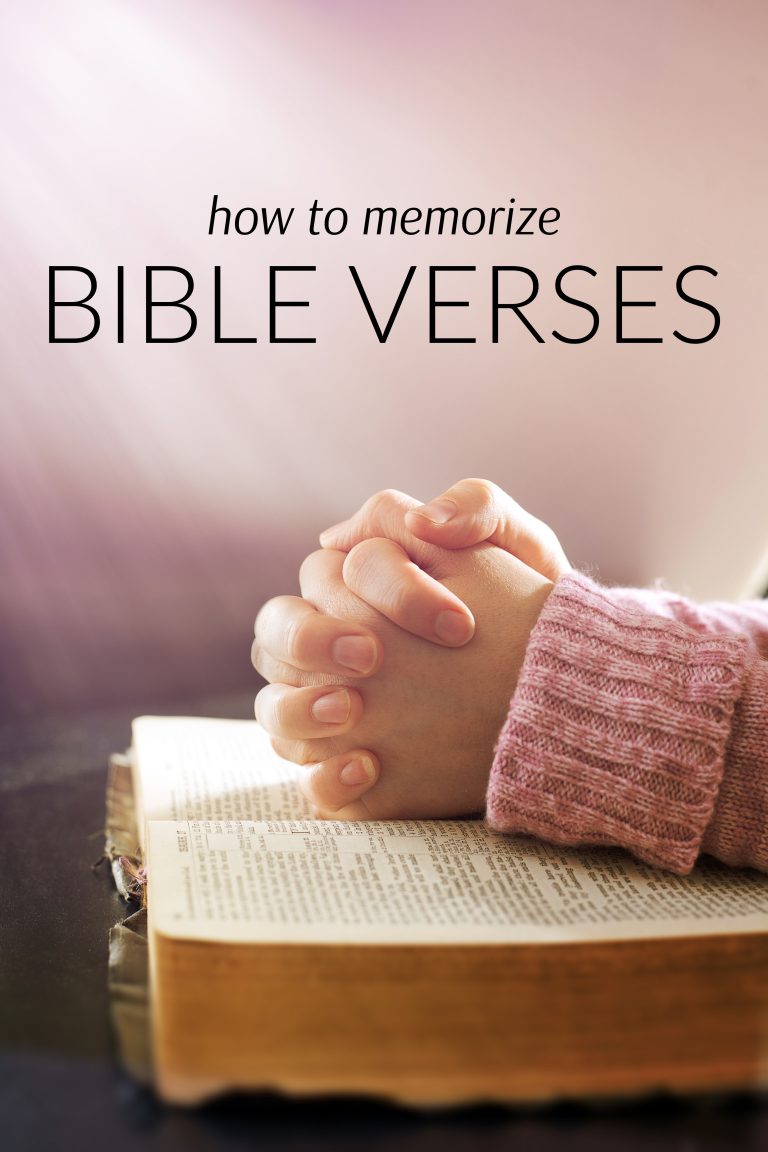 How to Memorize Bible Verses - Creative Catholic Mamas