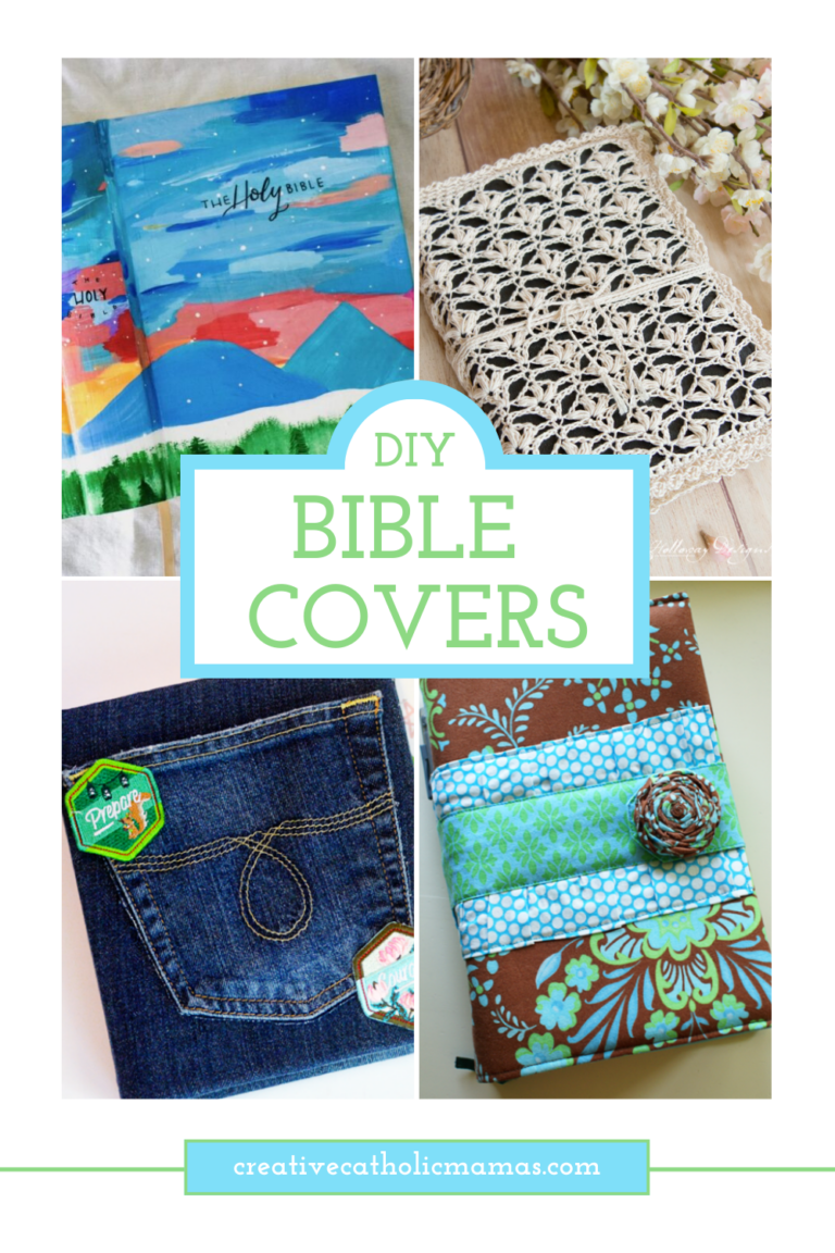 DIY Bible Covers - Creative Catholic Mamas